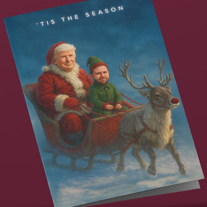 2025 Trump Christmas Cards - Etsy