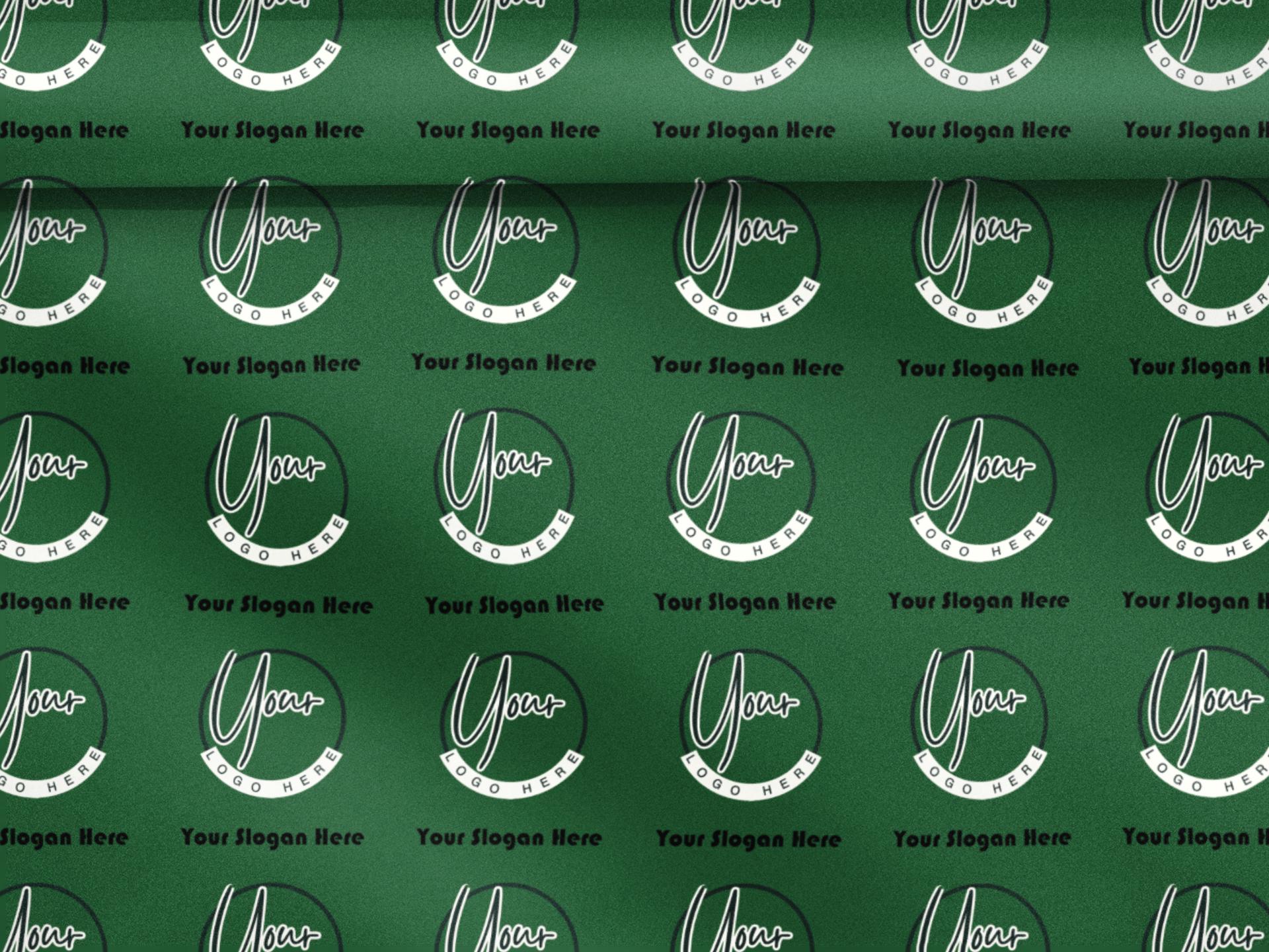 Custom Corporate Logo Wrapping Paper - 30 Inches Wide Satin Finish - Etsy