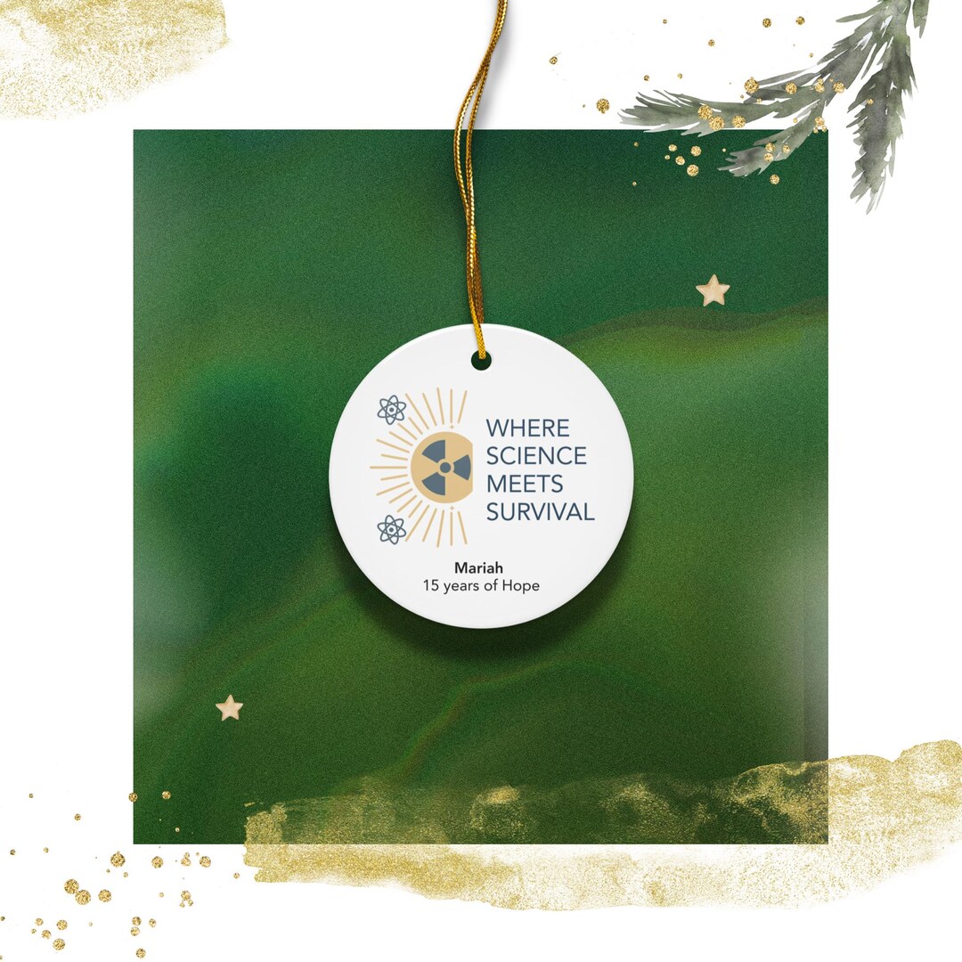 Personalized - Radiation Therapy Team Ornament - Where Science Meets ...