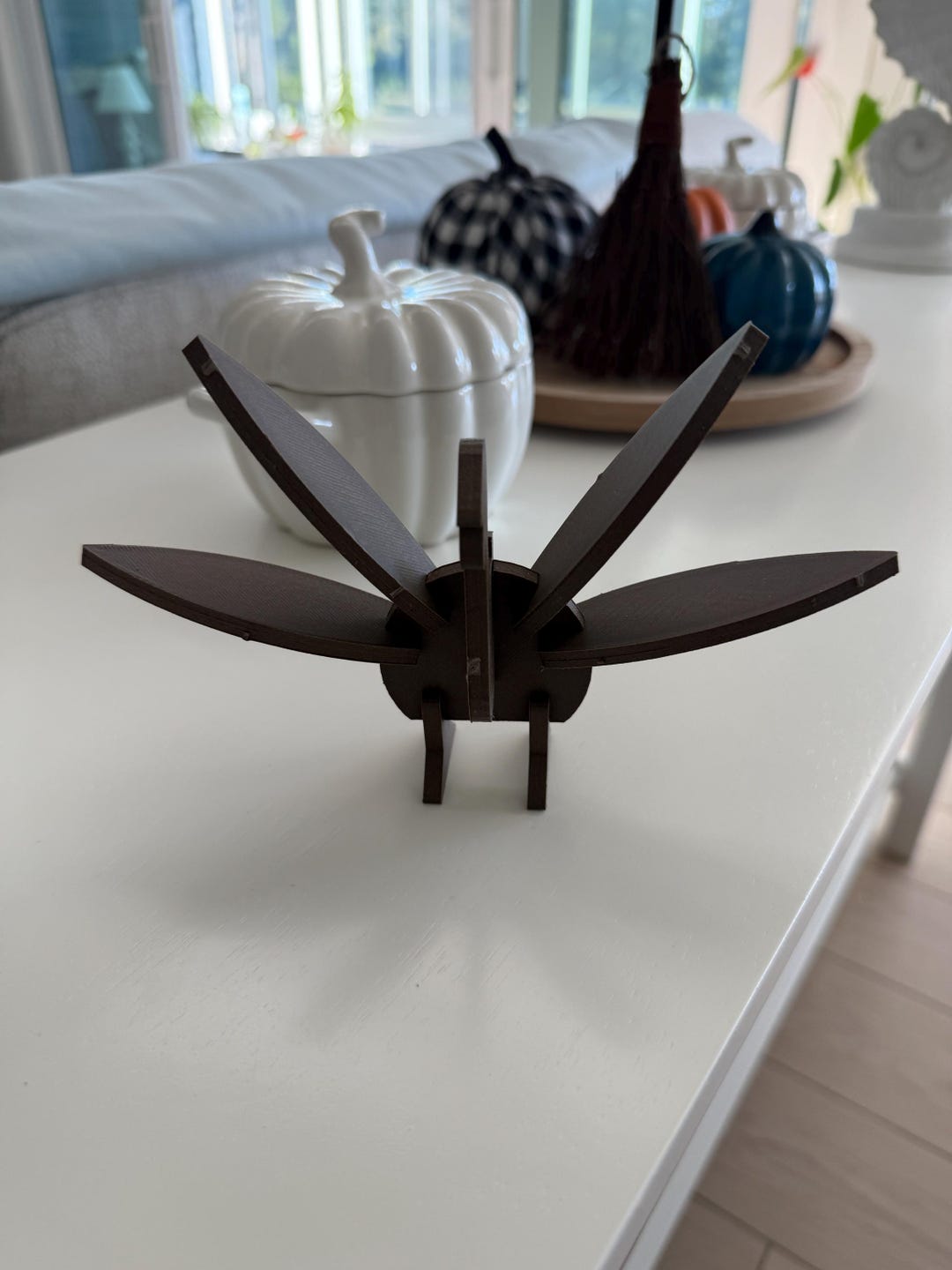 3D Printed Turkey Puzzle | Thanksgiving DIY Craft & Table Decor - Etsy