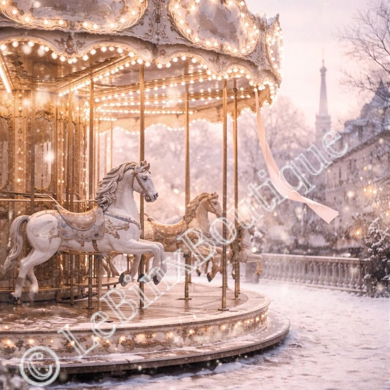 Paris Carousel - Etsy