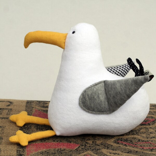 Seagull Plush - Etsy