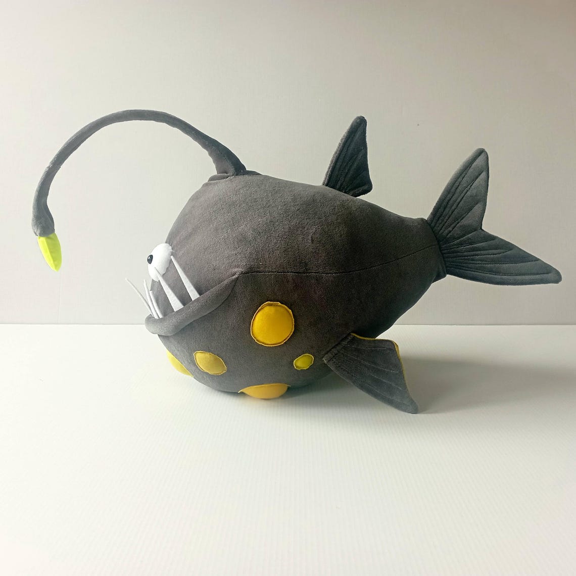 Formidable Anglerfish, a Deep Sea Monster, Glow-in-the-dark Monkfish ...