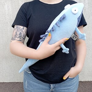 Cuddly Handmade Iguana Stuffed Toy, Little Lizard Plushie, Soft Plush ...