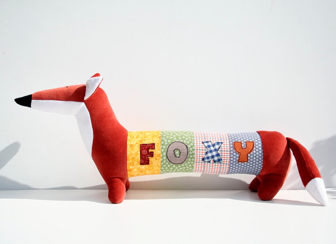 Personalized Handmade Fox, Rusty Foxy, Free Shipping Worldwide, Baby ...