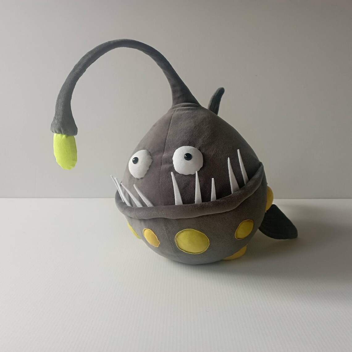 Formidable Anglerfish, a Deep Sea Monster, Glow-in-the-dark Monkfish ...