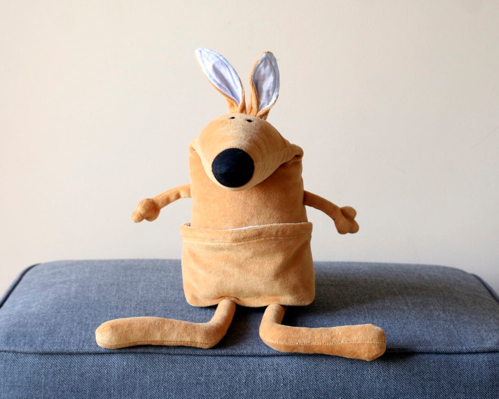 Baby Ponca Kangaroo Little Wallaby Plush Soft Kangaroo Toy - Etsy
