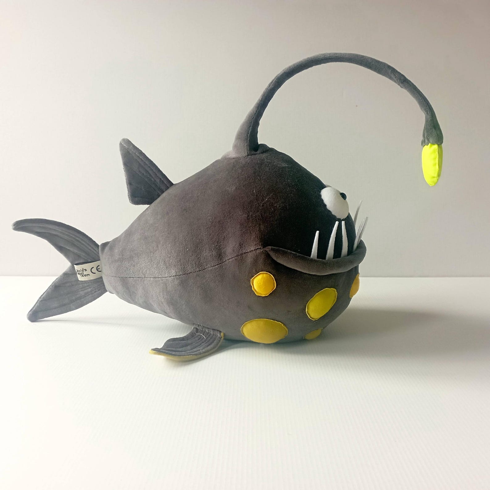 Formidable Anglerfish, a Deep Sea Monster, Glow-in-the-dark Monkfish ...