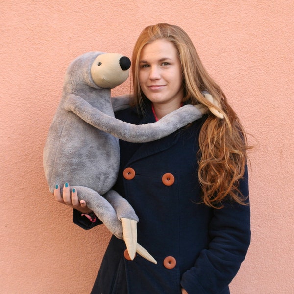 Sloth Stuffed Animal - Etsy
