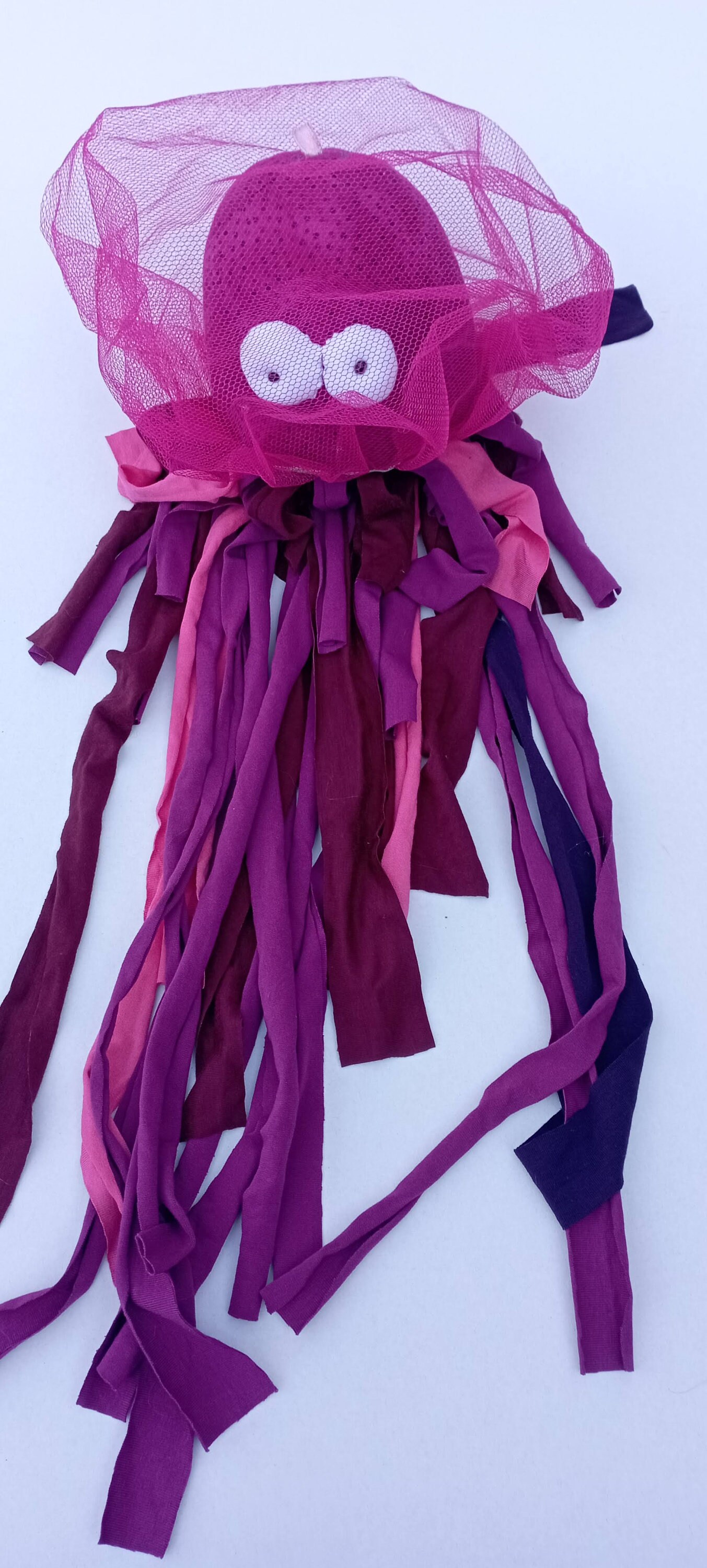 Jellyfish Stuffed Toy, Soft Medusa Plush, Sea Jelly Plushie, Colorful ...