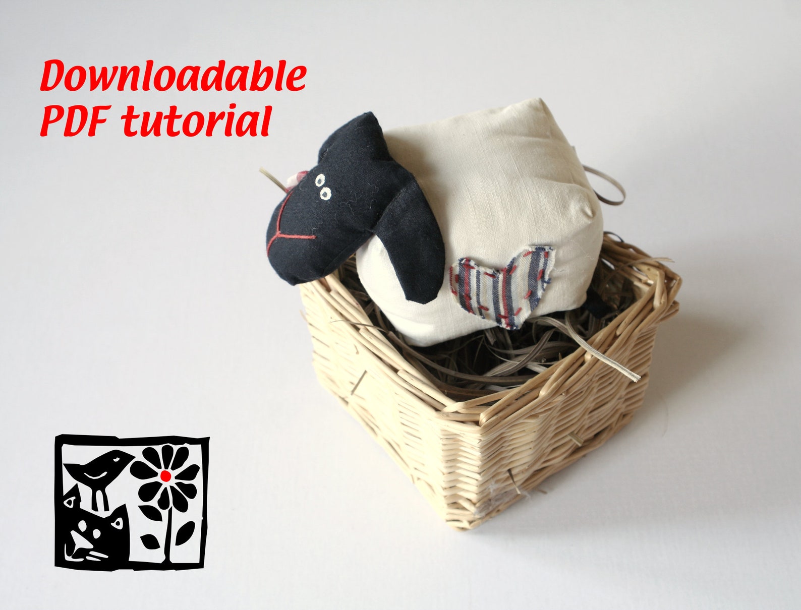 Sewing Pattern the Famous Cubesheep by Andrea Vida, Downloadable PDF ...