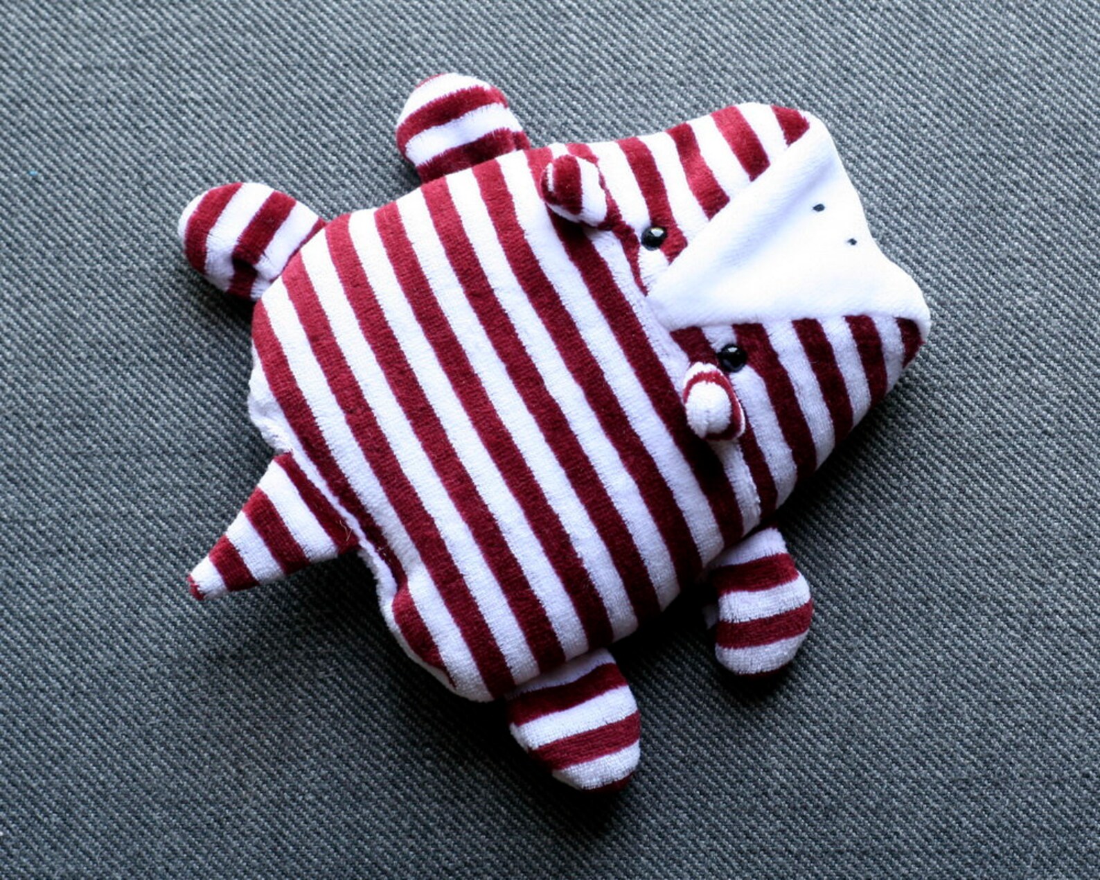 Sewing Pattern Hippo Bean Bag by Andrea Vida Downloadable - Etsy
