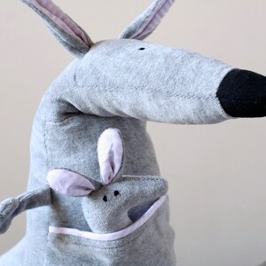 Baby Ponca Kangaroo Little Wallaby Plush Soft Kangaroo Toy - Etsy
