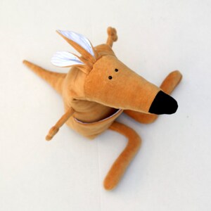 Baby Ponca Kangaroo, Little Wallaby Plush, Soft Kangaroo Toy, Funny ...