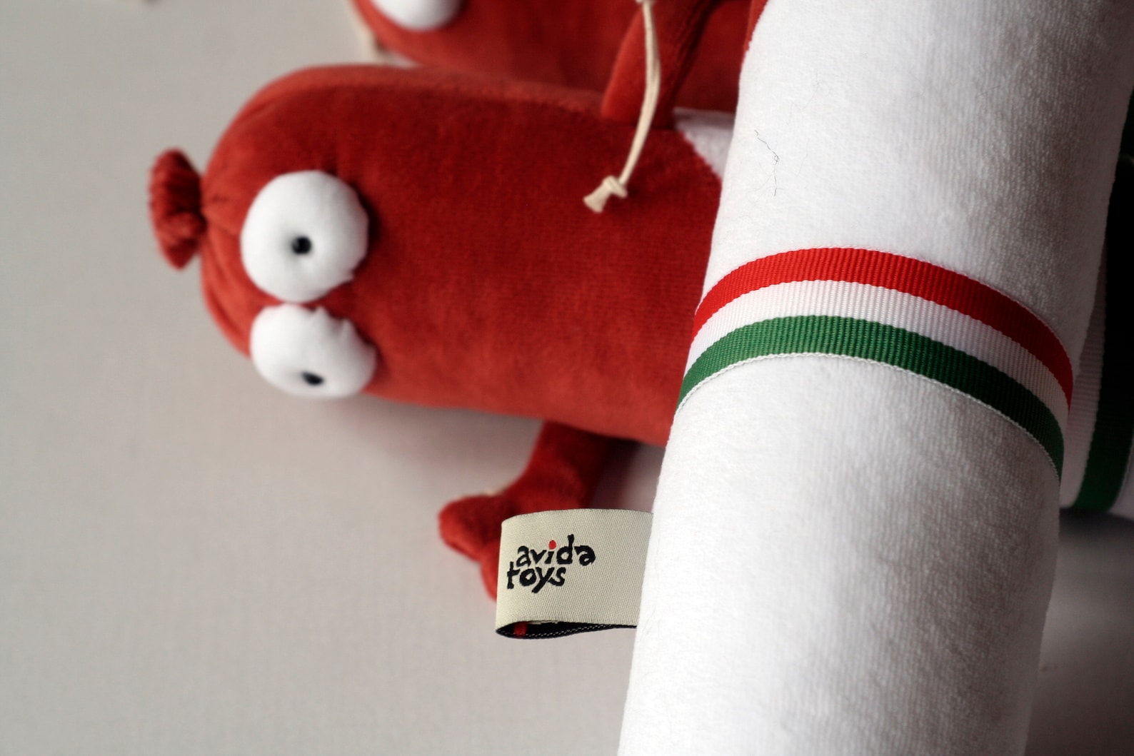 Handmade Funny Salami Plushie, Mustache Toy - Etsy