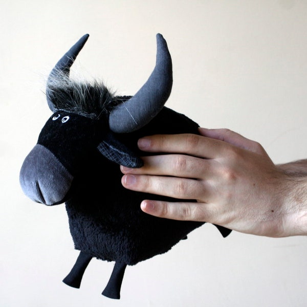 Buffalo Plush Cow Plushie - Etsy