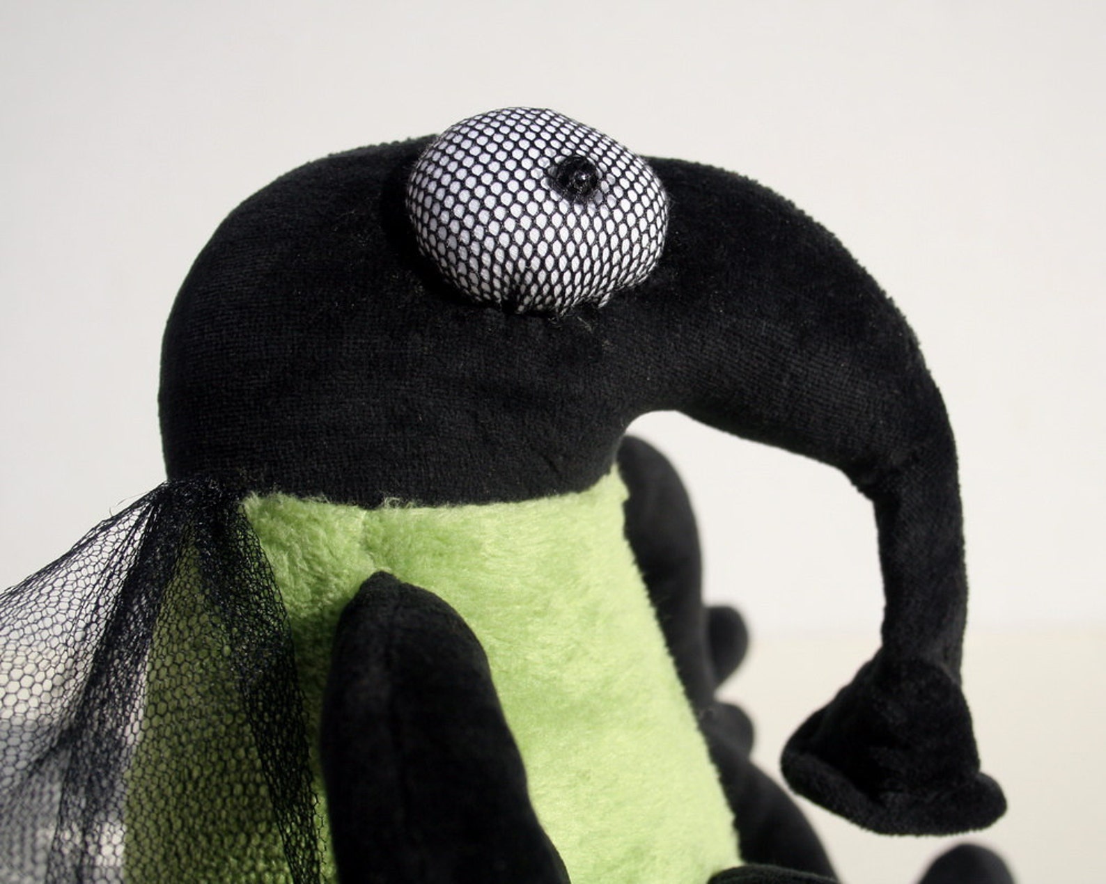 Green House Fly Plush Halloween Toy Plushie Insect Stuffed - Etsy