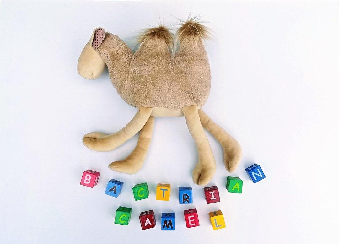 Stuffed Camel Plush Bactrian Camel Stuffie Two Humps - Etsy