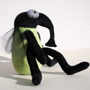 Green House Fly - Plush Halloween Toy, Plushie Insect, Stuffed Animal ...