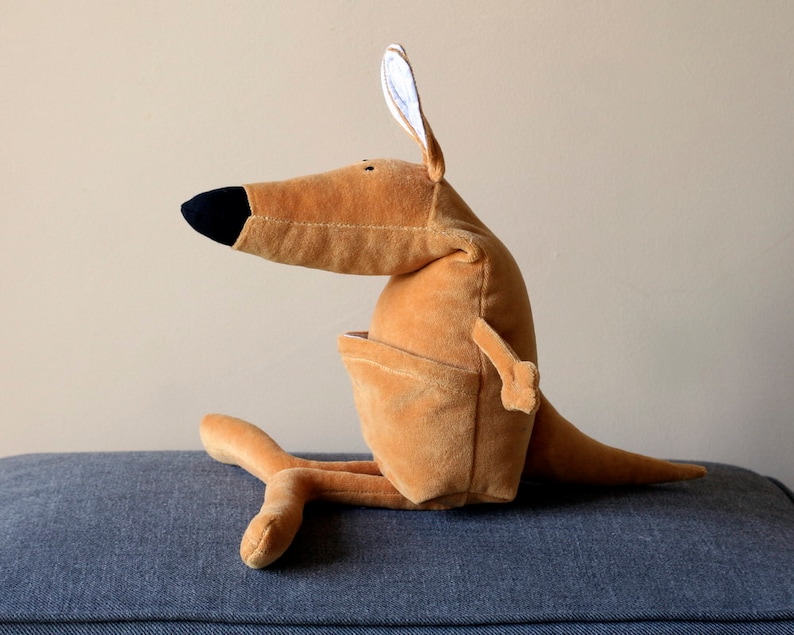 Baby Ponca Kangaroo Little Wallaby Plush Soft Kangaroo Toy - Etsy