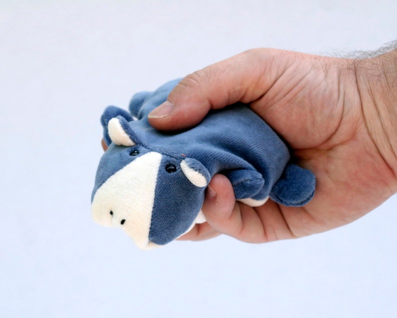 Sewing Pattern Hippo Bean Bag by Andrea Vida, Downloadable PDF, DIY ...