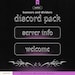 Dividers for Discord / Enchanting Forest / Headers / Banners / Purple ...