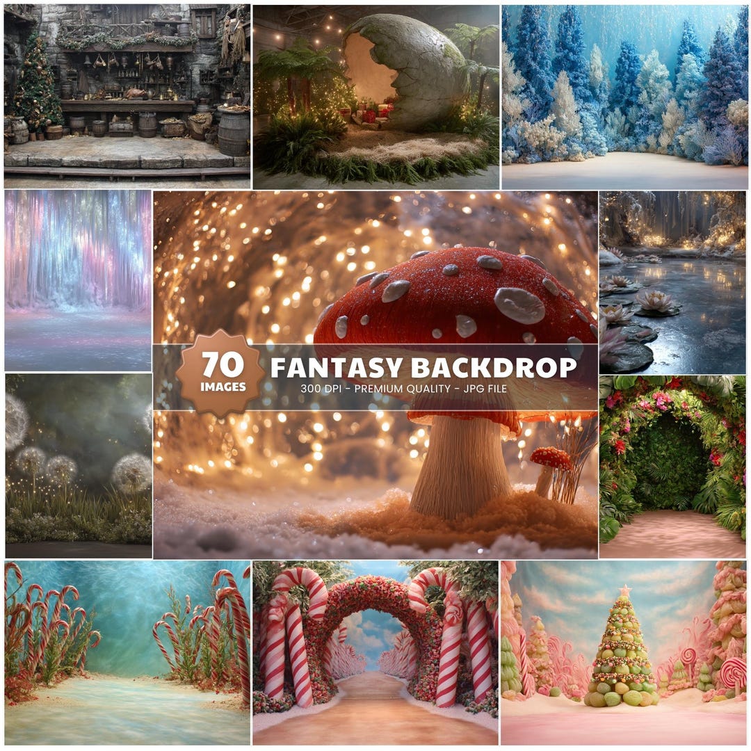 Fantasy Movie Backdrops, Scenic Digital Backgrounds (jpgs) - Etsy