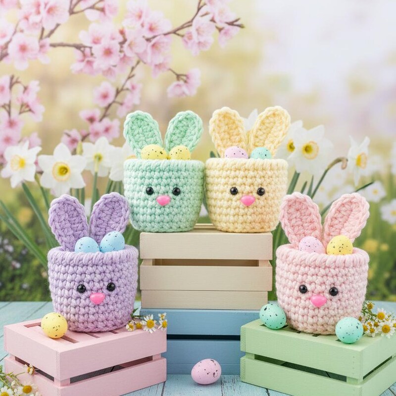 Easter Handmade Baskets - Etsy