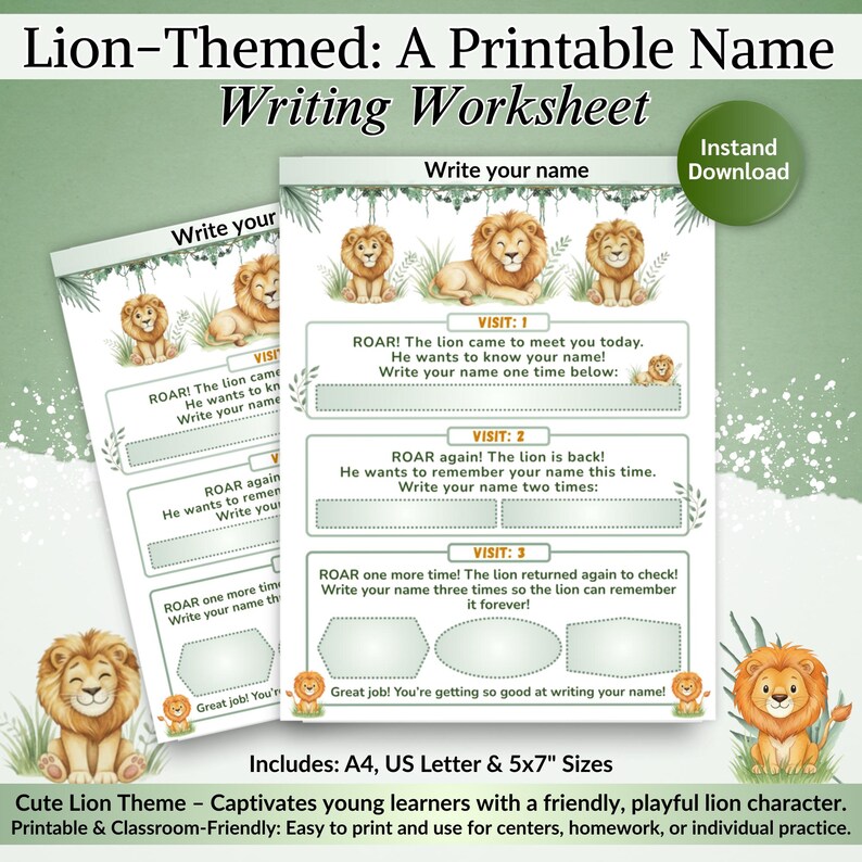 Editable Name Tracing Worksheet | Personalized Kids Name Writing ...