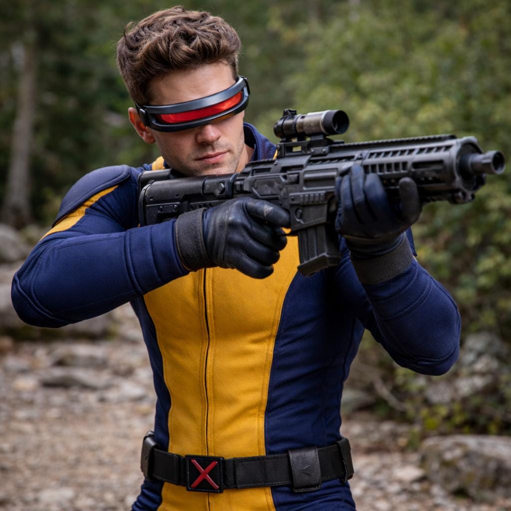 Men’s Yellow and Navy Blue Superhero Jumpsuit | Comic-inspired Bodysuit ...