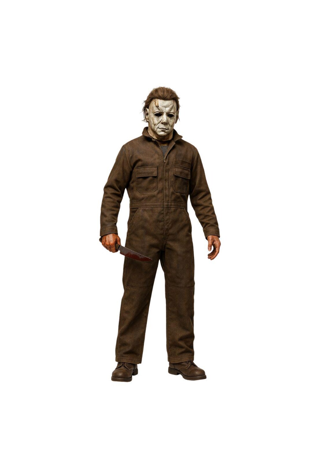 Brown Workwear Horror Jumpsuit Costume - Etsy