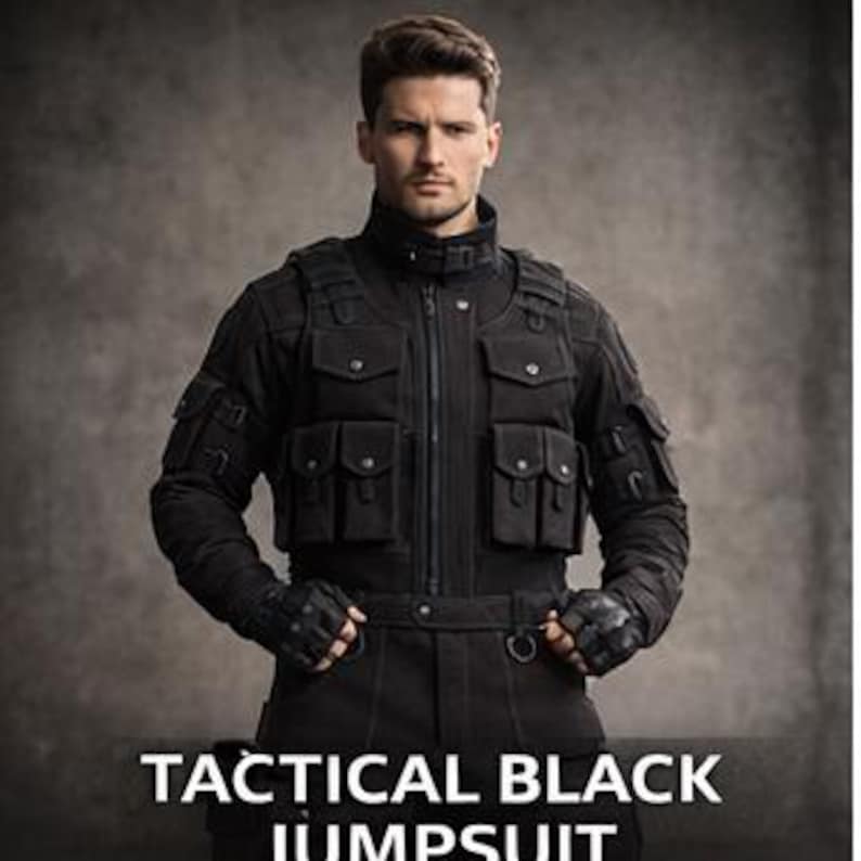 Modern Military Tactical Jumpsuit – Cosplay, Action & Utility Costume ...