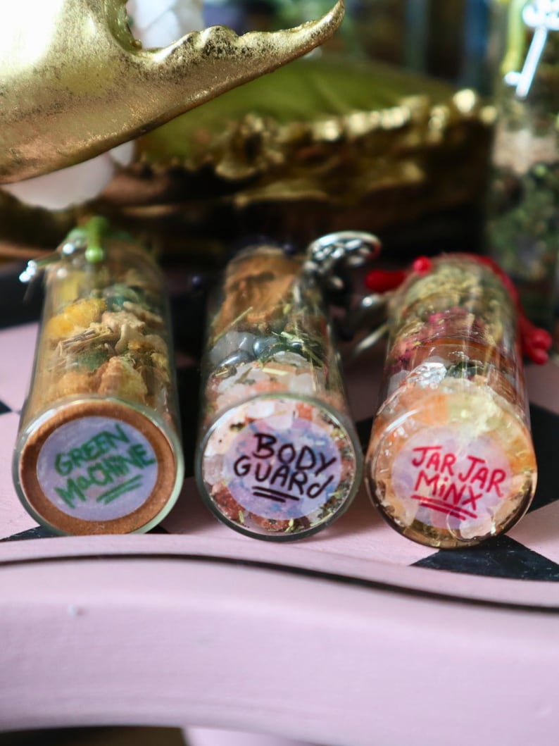 Calming Spell Jar for Witches | Balance, Stress Relief, Anxiety Relief ...