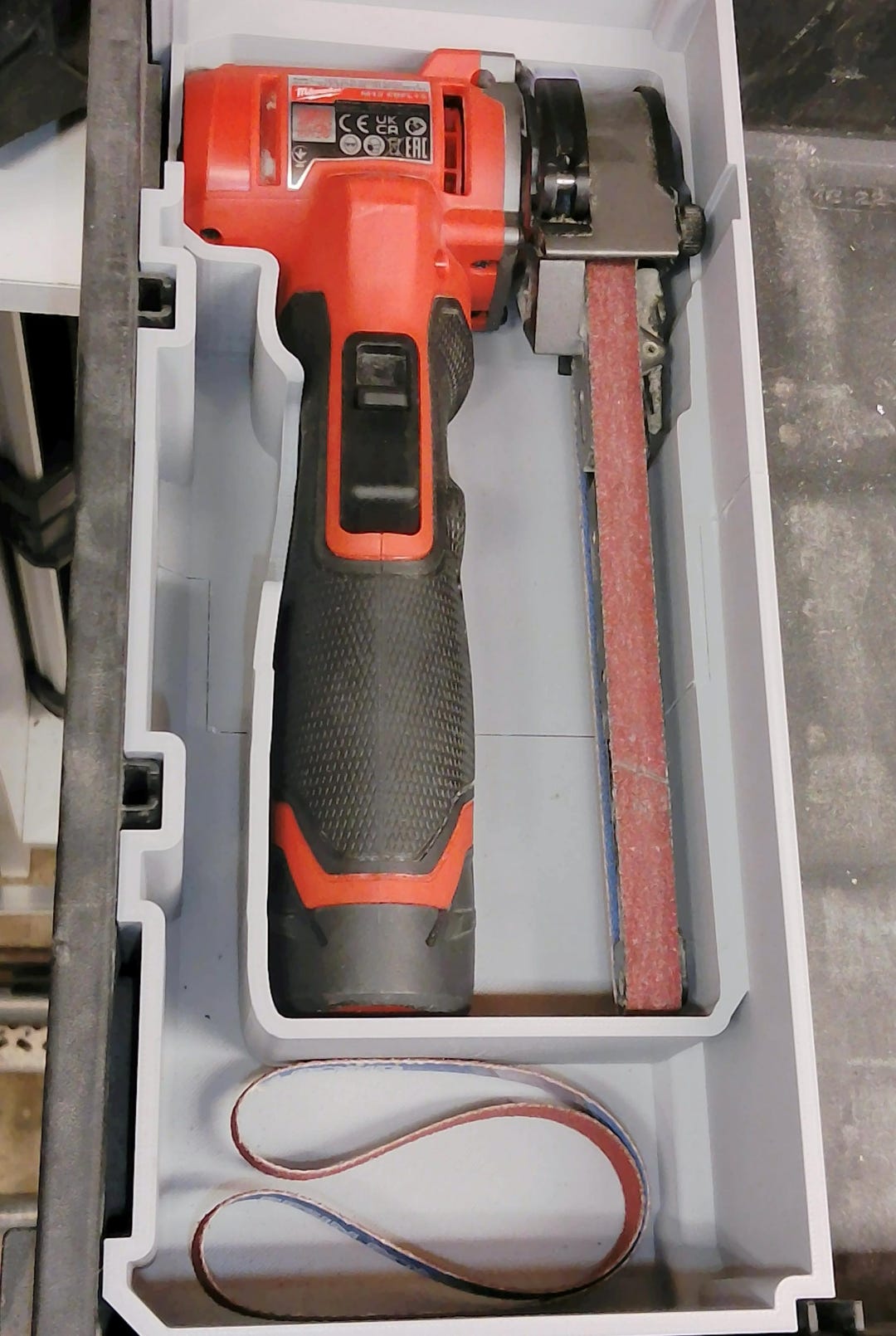 Milwaukee M12 Belt File Packout Drawer Insert - Etsy