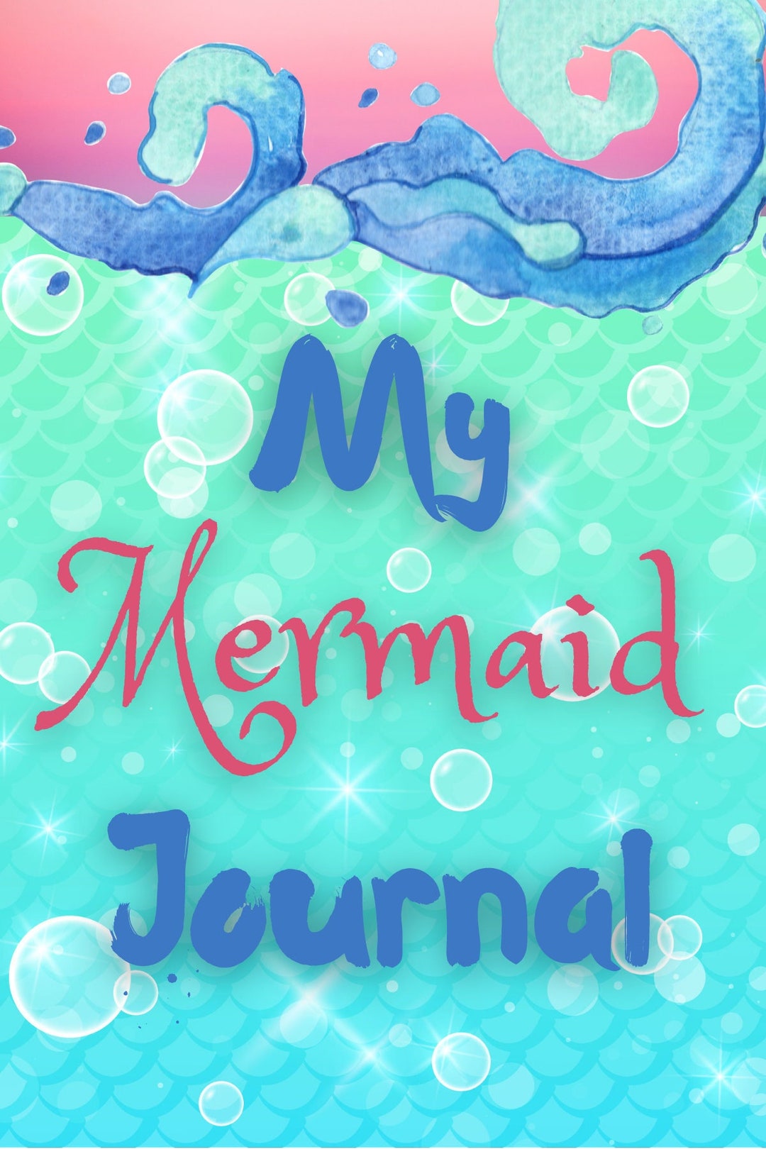 Mermaid Journaling Pages - Etsy