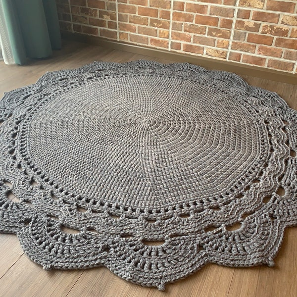 Doily Rug - Etsy