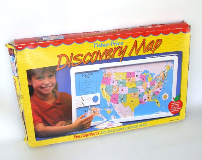 Fisher Price Discovery Map USA Map - United States of America ...