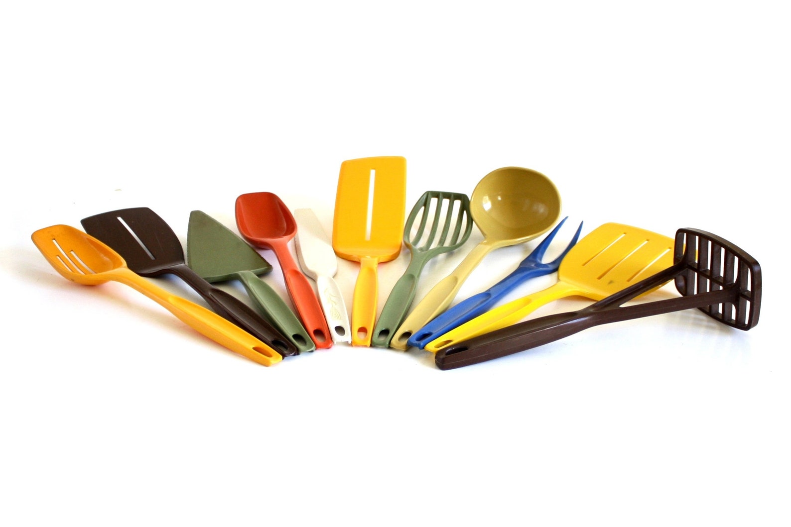 Nylon Plastic Foley Kitchen Utensils 1970s 1980s Kitchen Basting Spoon ...