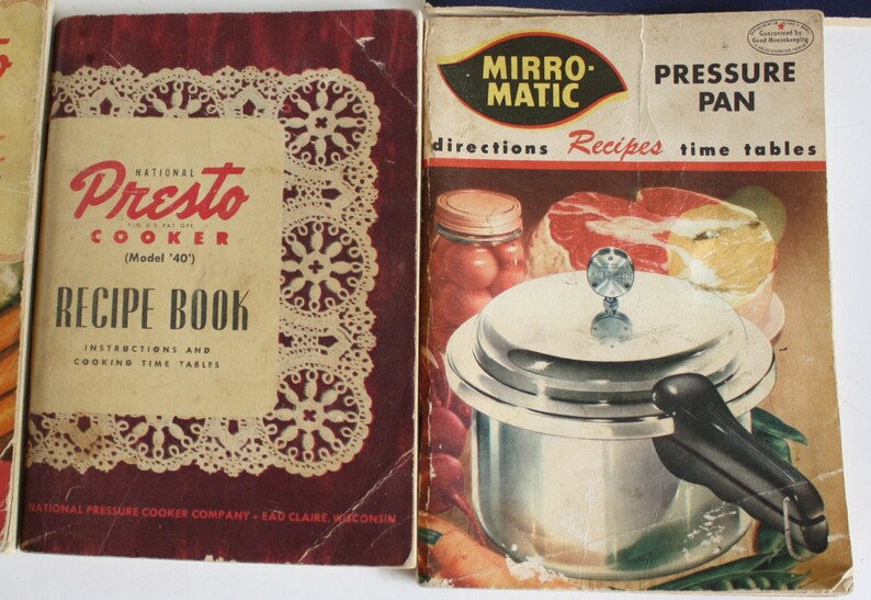 Mirro Pressure Cooker Presto Cook Rite Recipe Book Etsy Mirro Pressure Cooker Presto Cook Rite Recipe Book Etsy
