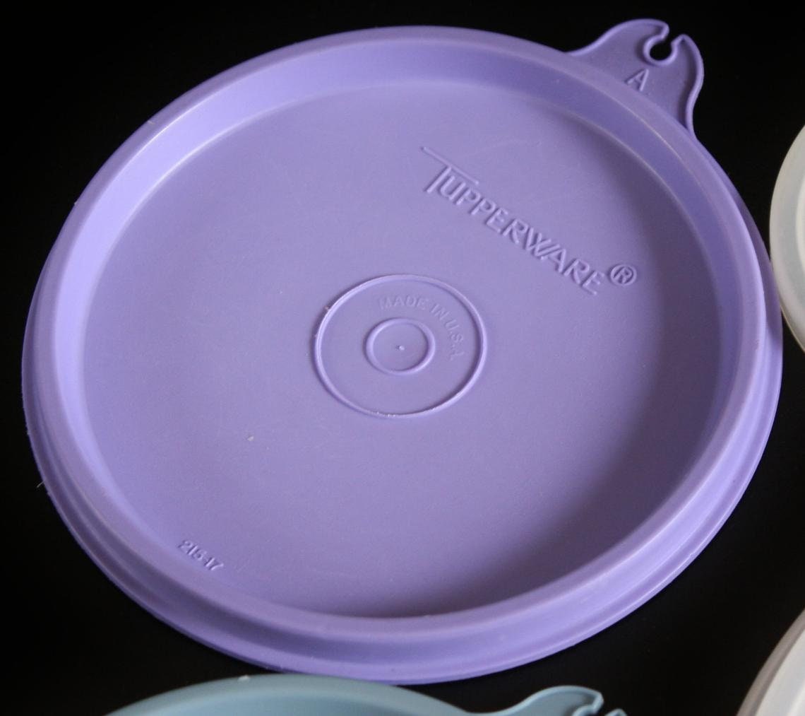 Tupperware Burger Keeper Parts, 4 or 5 Hamburger Press Pieces, Sold ...