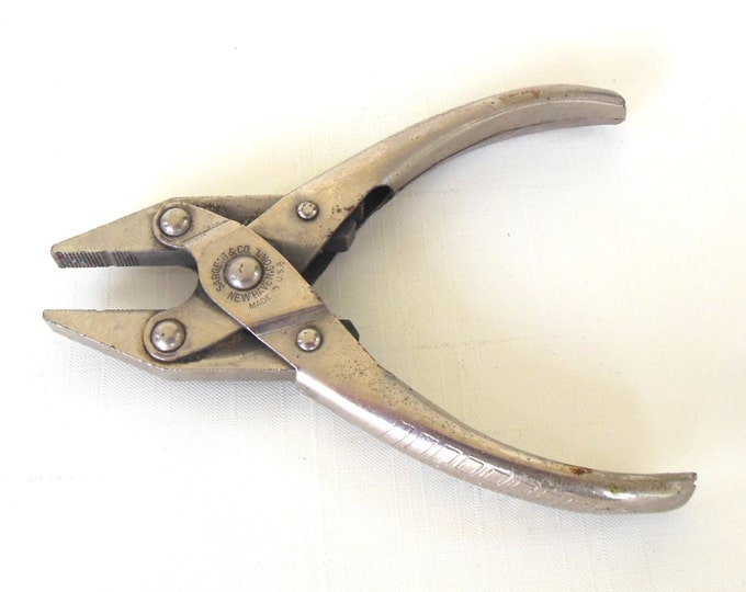 Sargent Pliers Parallel Action Jaw Watchmaker Jeweller Machinist ...