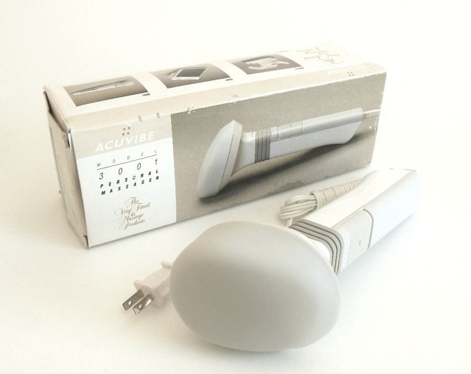 Acuvibe Massager 3001 Back Body Etsy
