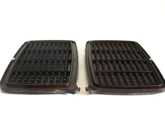 GE Waffle Iron Plates, Replacement Part, for Models A3G44 A5G44 A6G44 ...