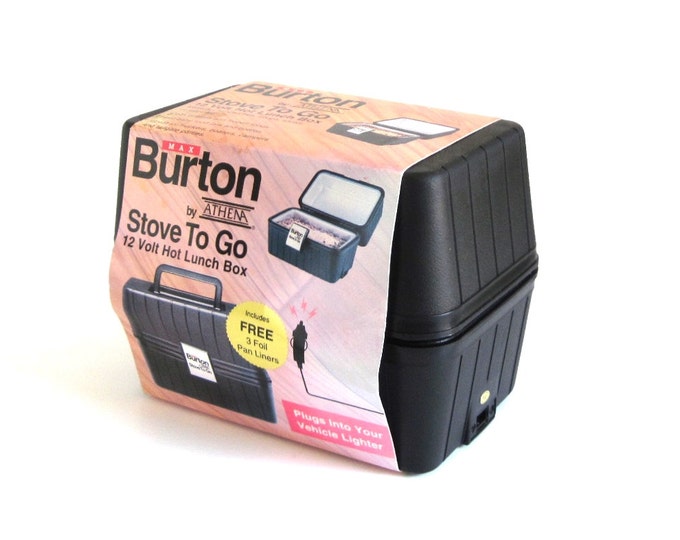 Max Burton Stove to Go 12 Volt Hot Lunch Box 1980s (unused) - Etsy