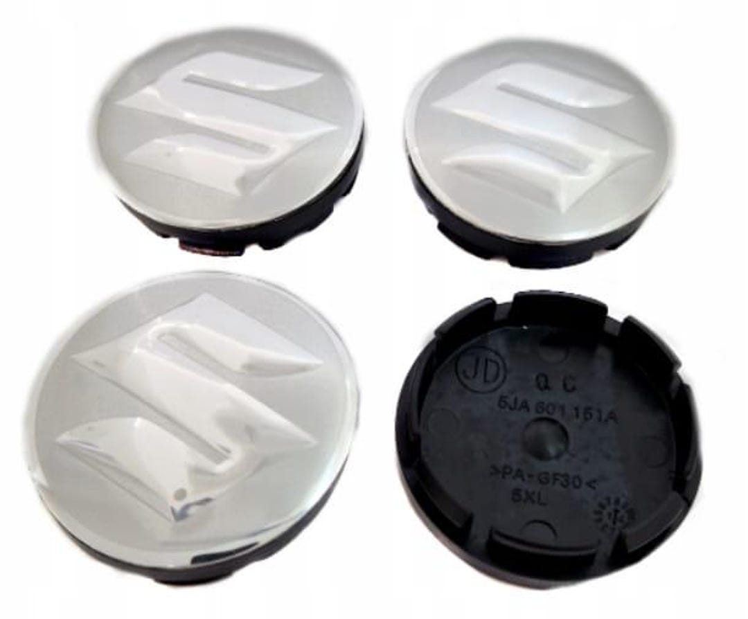 Suzuki Wheel Center Caps, Hub Caps, Rim Caps, Centercaps, 56mm/52mm, 4 ...