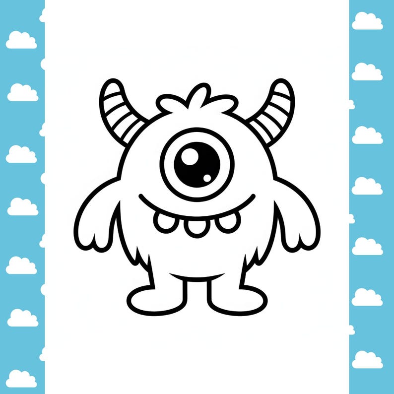 Kawaii Toys Coloring Pages, Cute Toy Coloring Pages for Kids, Kawaii ...
