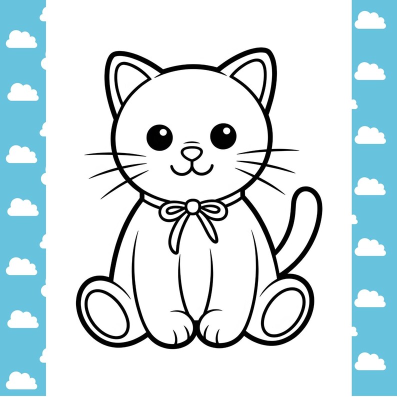 Kawaii Toys Coloring Pages, Cute Toy Coloring Pages for Kids, Kawaii ...