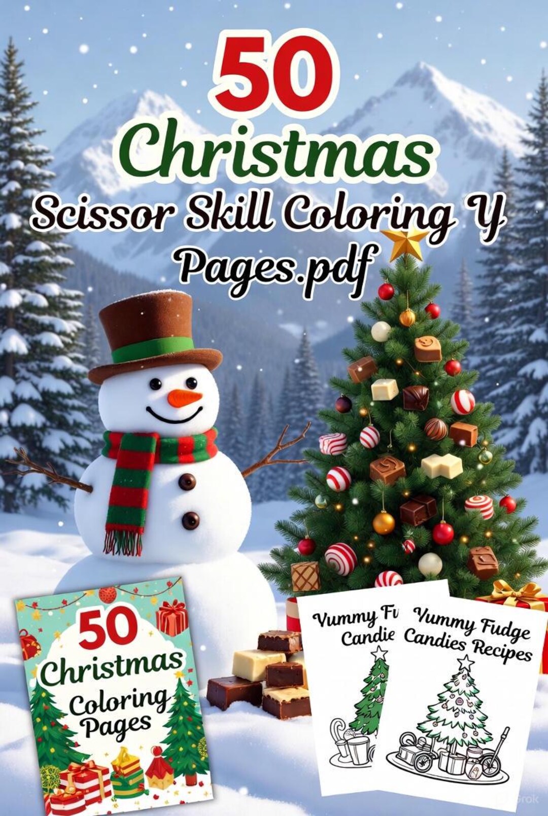 50 Scissor Skill Coloring Pages - Etsy