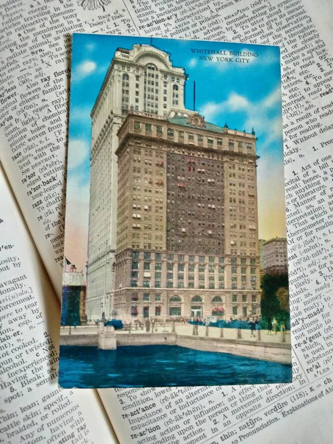 Whitehall Building - New York City - Vintage Postcard - Etsy