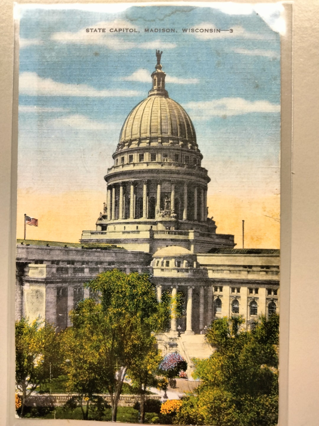 State Capitol Madison, Wisconsin 1967 Vintage Postcard - Etsy